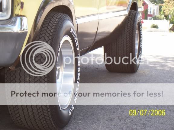 Tire size & rim combo - Vannin' Community and Forums