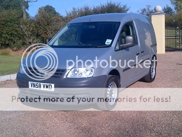 2008(58) VW Caddy 1.9TDI 105PS - Metallic Silver - Excellent Condition ...