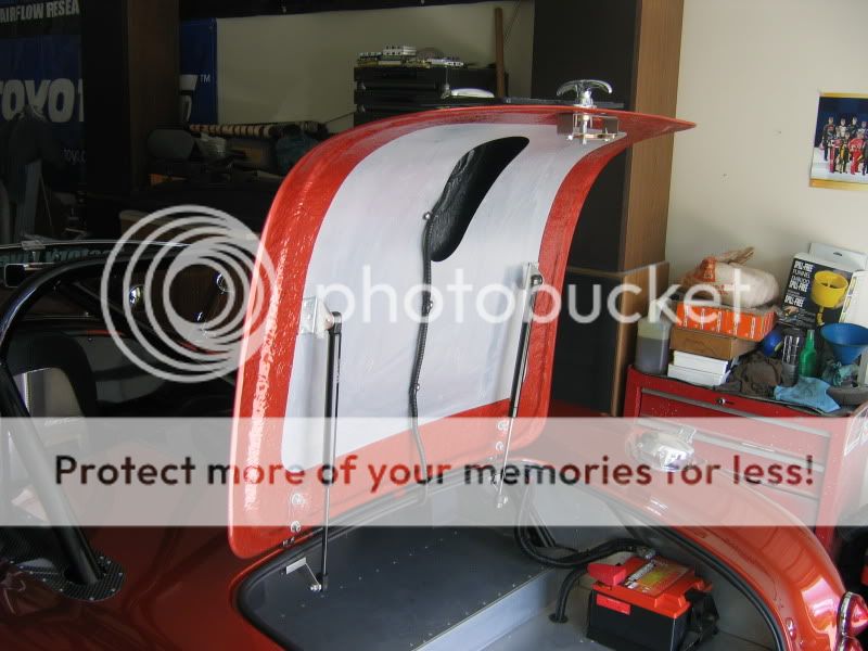 Instaled Mike's trunk strut kit today. | Factory Five Racing Forum