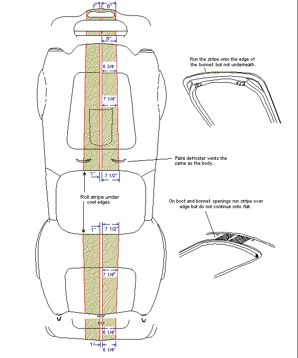 Stripe layout? | Factory Five Racing Forum