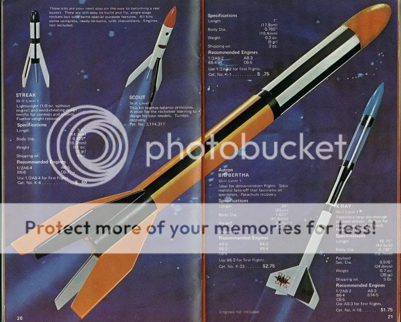 Please help me with old Big Bertha paint scheme. | Rocketry Forum ...